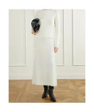 LISA YANG Cashmere Midi Skirt