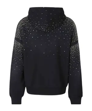 Amiri Crystal-embellished Zip-up Hoodie