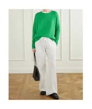 LISA YANG Ribbed Crew Neck Sweater