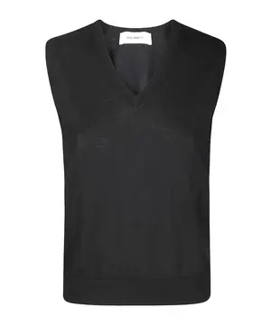 LISA YANG V-neck Knitted Vest