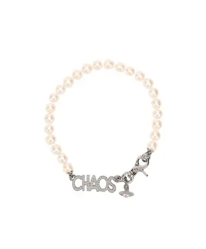 VIVIENNE WESTWOOD Pearl Bracelet - Yellow