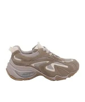 Ash Round-toe Sneakers - Gray