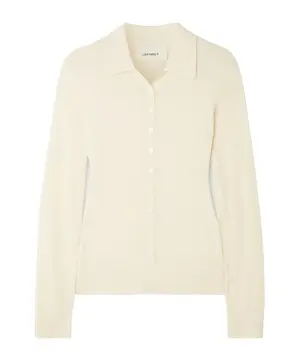 LISA YANG Ribbed Cashmere Cardigan