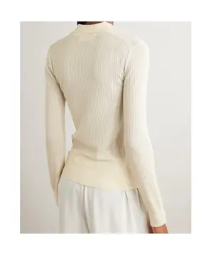 LISA YANG Ribbed Cashmere Cardigan
