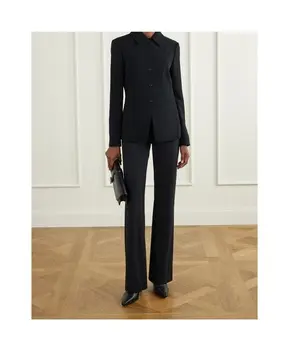 Veronica Beard Gracie Stretch-jersey Flared Pants