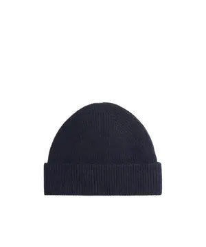 Zegna Ribbed Hat - Blue