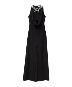 Versace Embellished Halterneck Dress
