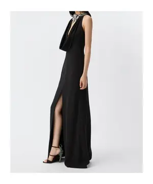 Versace Embellished Halterneck Dress