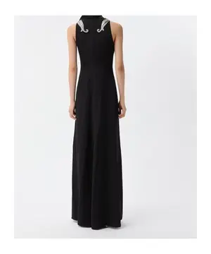 Versace Embellished Halterneck Dress
