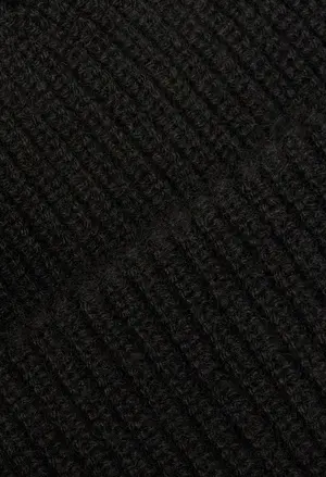Zegna Ribbed Hat - Black