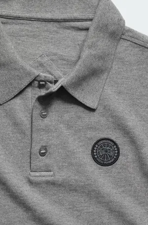 Canada Goose Logo-patch Cotton Polo Shirt