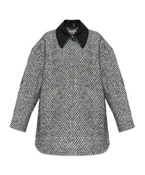 Baum Und Pferdgarten Berfe Oversized Jacket - Black
