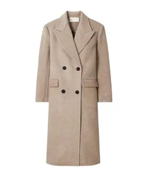 TORY BURCH DOUBLE BREASTED WOOL COAT