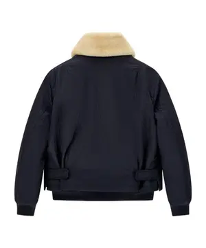 Emporio Armani Cropped, Collared, Color-block Padded Jacket With A Double-layer Zipper