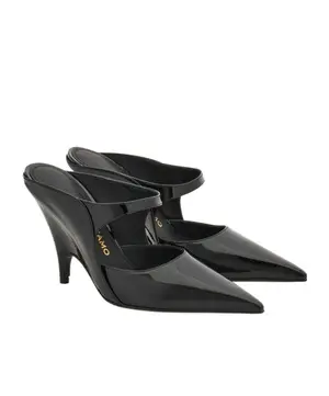 FERRAGAMO Graphic Wedge Mule