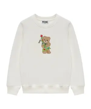 Moschino Teddy Bear Long-sleeve Sweater - No