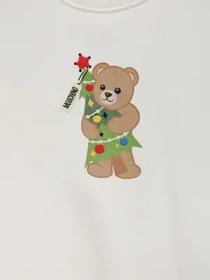 Moschino Teddy Bear Long-sleeve Sweater