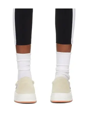 Palm Angels Logo-printed Mid-rise Track Leggings