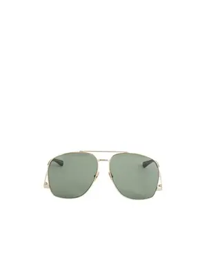 Saint Laurent Saint Laurent Eyewear Aviator Sunglasses Green