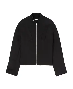 JIL SANDER Zip-up Biker Jacket