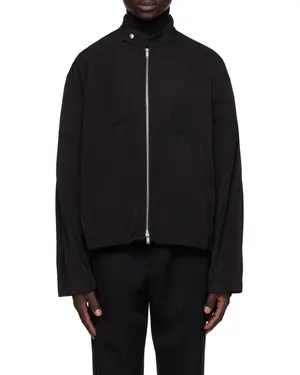 JIL SANDER Zip-up Biker Jacket