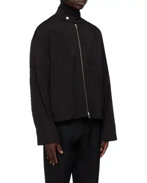 JIL SANDER Zip-up Biker Jacket