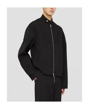 JIL SANDER Zip-up Biker Jacket