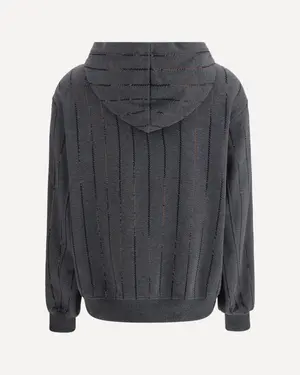 Brunello Cucinelli Sequin-embellishment Hoodie