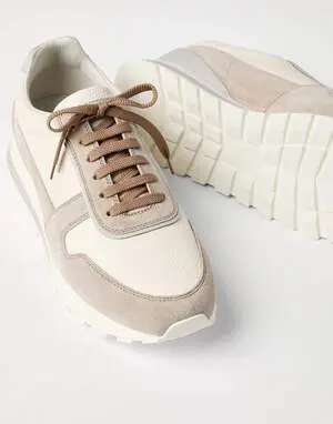 Brunello Cucinelli Sneakers In Off