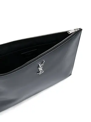 Saint Laurent Logo Clutch Bag