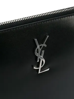 Saint Laurent Logo Clutch Bag