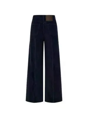 CRUNA Taylor Corduroy-texture Trousers
