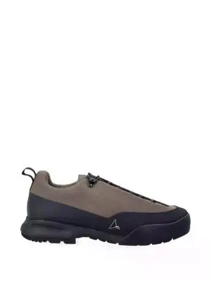 ROA Cingino Logo-print Panelled Hiking Sneakers - Brown
