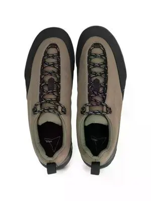 ROA Cingino Logo-print Panelled Hiking Sneakers - Brown