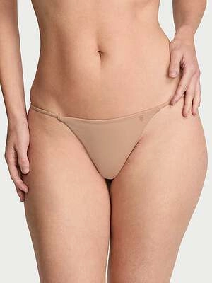 Victoria's Secret No-show V-string Panty - Beige