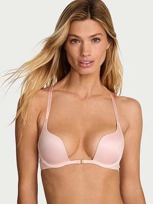 Victoria's Secret Very Sexy Open Plunge Front-close Lightly Lined Bra Pink