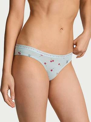 Victoria's Secret Stretch Cotton Ultra-low Cheeky Panty - Print