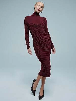 Victoria's Secret Bardot Amera Knit Midi Dress