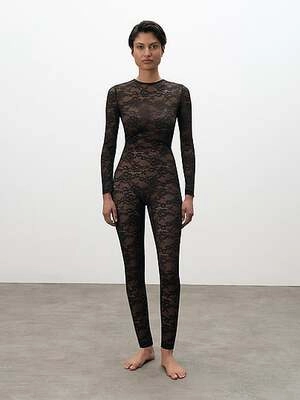 Victoria's Secret Bluebella Lace Body Stocking