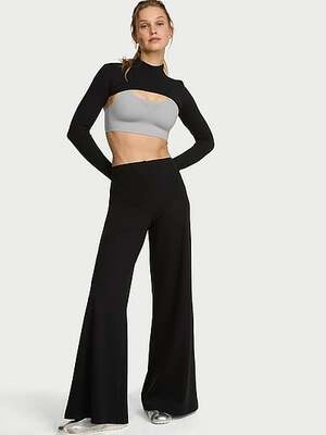 Victoria's Secret Vsx Elevate™ Ultra Wide-leg Pant - Black