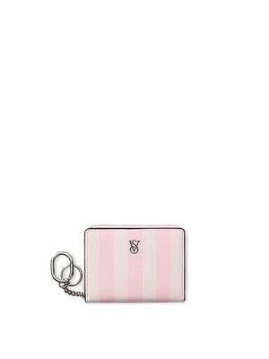 Victoria's Secret Small Zip Wallet Keychain Print