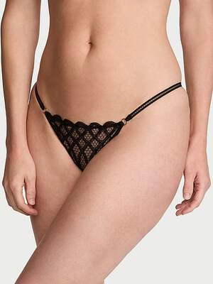 Victoria's Secret Very Sexy Viper Embroidery Brazilian Panty - Print