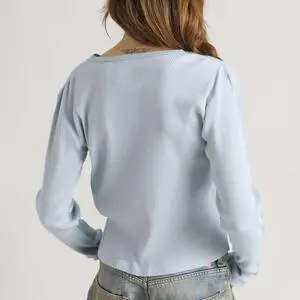 MAISON MARGIELA Foiled Longsleeve Top