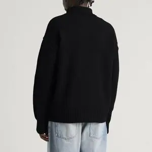 AMI Paris Rollneck Contrasted Adc Jumper