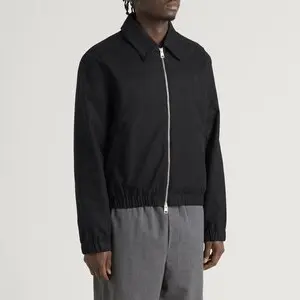AMI Paris Cotton Adc Padded Zipped Jacket