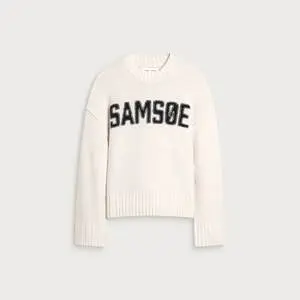 SAMSØE SAMSØE Sakeiku Samsøe Sweater - Egret