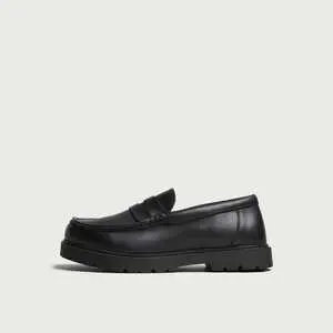 BIRKENSTOCK Highwood Loafer - Black Leather
