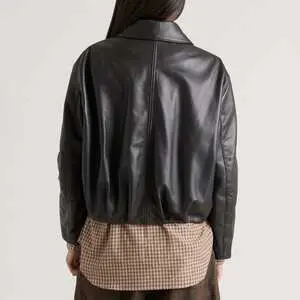 You Must Create Edge Leather Jacket