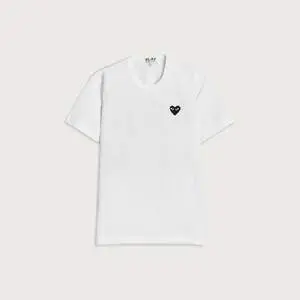 Play Comme Des Garcon Black Heart T-shirt - White