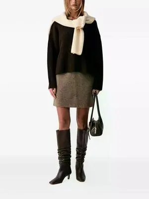 Marc O'polo Tweed A-line Mini Skirt